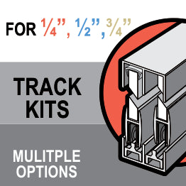 Precut Cabinet Track Kits | Hardware Decor