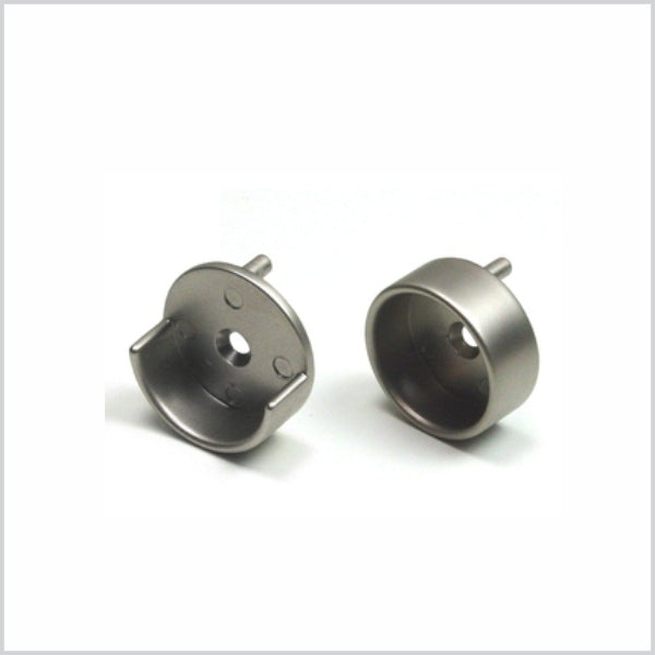 32mm Pinned Socket Flange Set For 1 5/16 Satin Nickel Closet Rod ...
