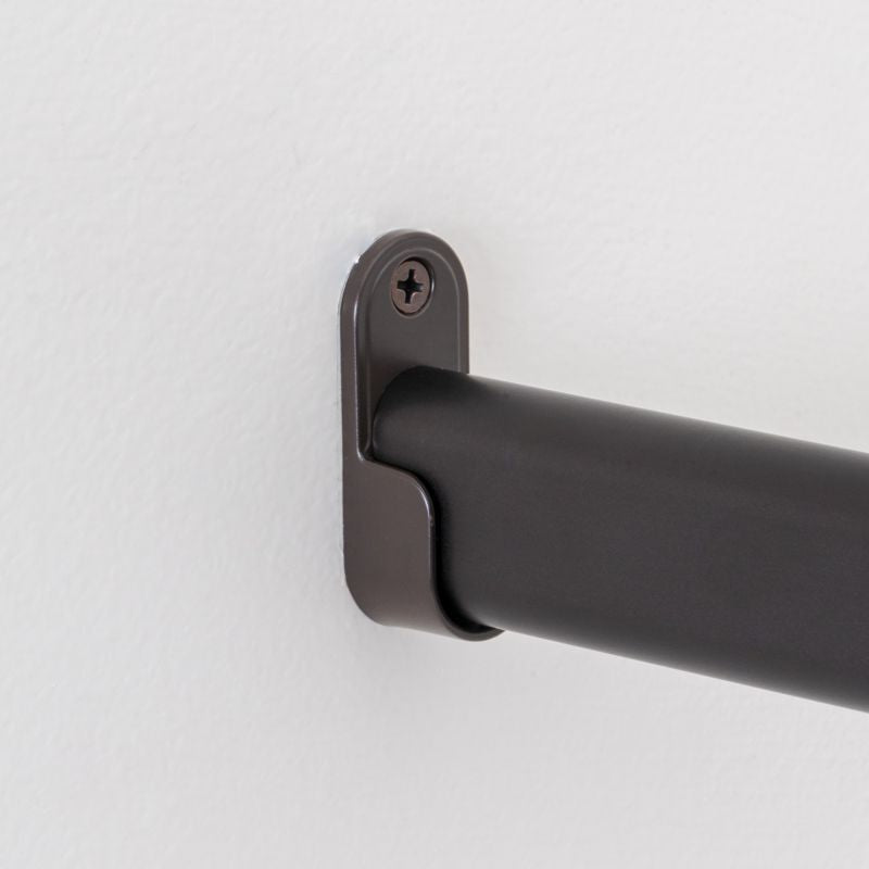 Oval Closet Rod Flange, Oil Rubbed Bronze – Hardware Decor