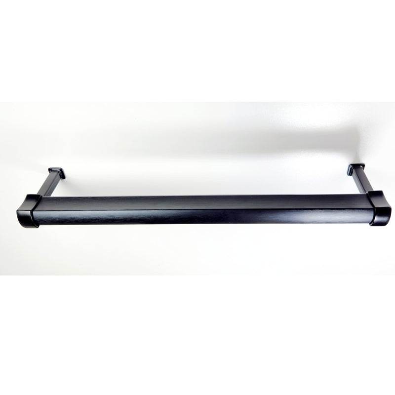 Signature 18in Matte Black Under Shelf Rod Kit – Hardware Decor