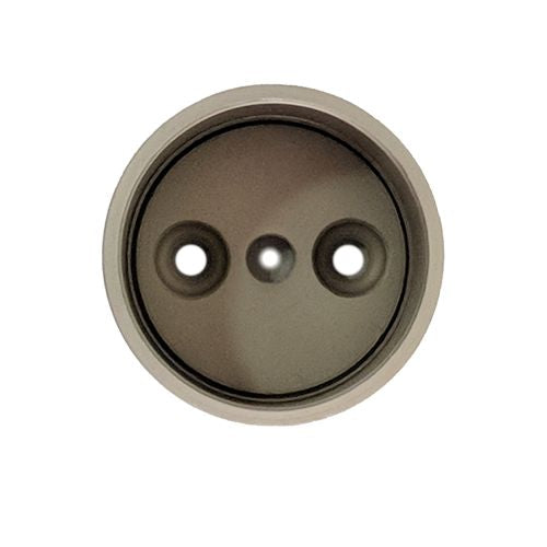 Satin Nickel Invisible Flange for 1-1-16 – Hardware Decor