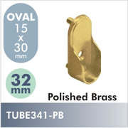 Oval Polished Brass – Hardware Decor