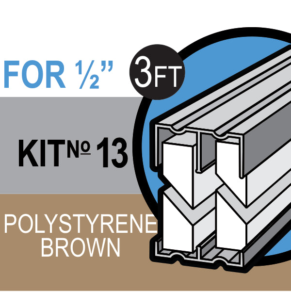 Track Assembly 13, Polystyrene – Hardware Decor